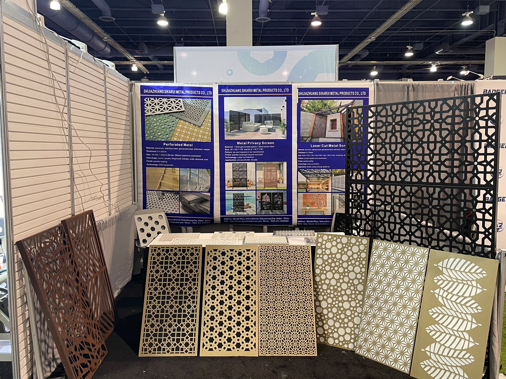 WRKRINE Decorative Metal Screen at 2023 National Hardware Show - WRKRINE